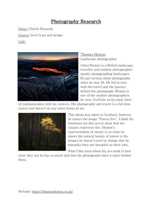 Calaméo - Photography Research