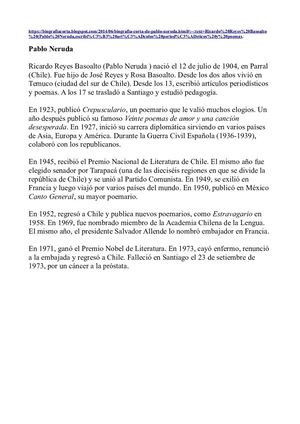 Calaméo - Biografías Cortas