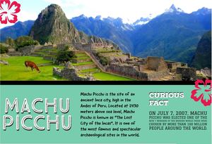 Calaméo - Brochure Machu Picchu
