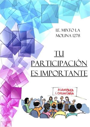 Calaméo - Folleto - Tu participación es importante