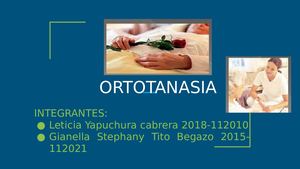 Calaméo - Ortotanasia