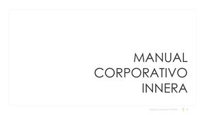 Calaméo - MANUAL CORPORATIVO INNERA