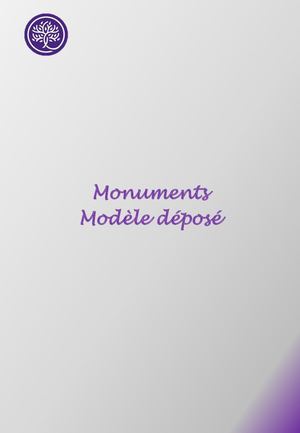 Calaméo - Monument Modèle Déposé