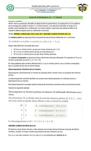 Calaméo - Guía M.C.M. y M.C.D.