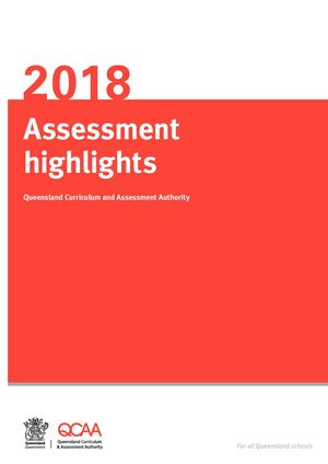 Calaméo - Qcaa Assessment Highlights