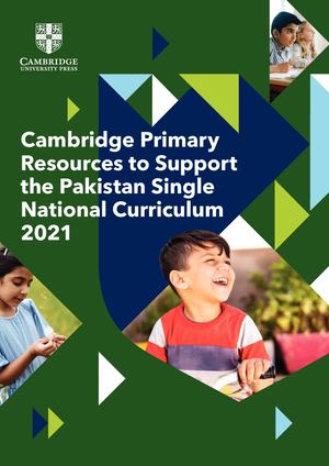 Calaméo - Cambridge Primary Resources to Support the Pakistan Single ...