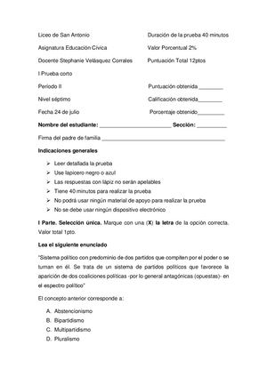 Calaméo - Formato De Prueba Escrita I