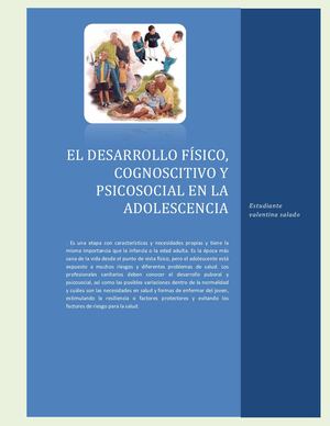 Calaméo - El Desarrollo Físico, Cognoscitivo y Psicosocial en la Adolescencia