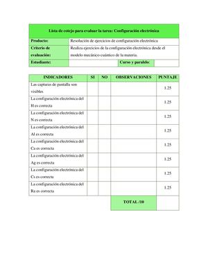 Calaméo - Lista De Cotejo Configuración Electrónica