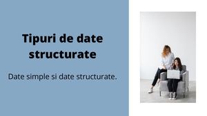 Calaméo - Tipuri De Date Structurate