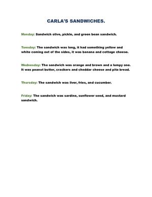 Calaméo - Carla's Sandwiches