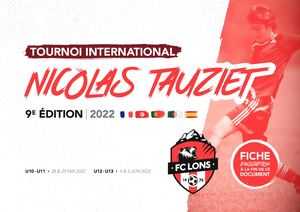 Calaméo - Plaquette tournoi FC LONS 2022