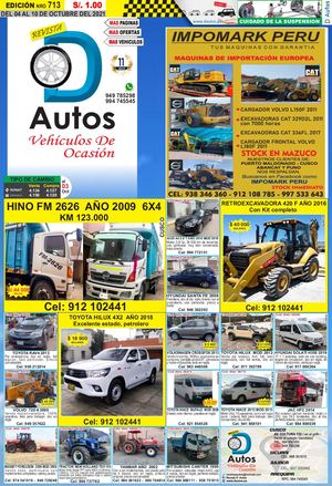 Calaméo - Revista Dautos Del 04 Al 10 De Octubre Del 2021