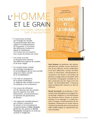Calaméo - L'Homme et le grain d'Alain Bonjean et Benoît Vermander