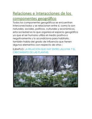 Calaméo - Relaciones E Interacciones De Los Componentes Geográficos