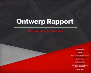 Calaméo - Ontwerp Rapport - Tom Houben
