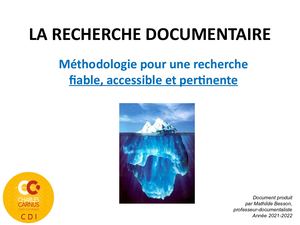 Calaméo - Les 6 étapes de la Recherche Documentaire