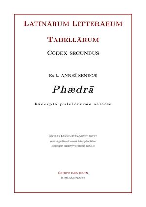Calaméo - Sénèque, extraits de Phèdre