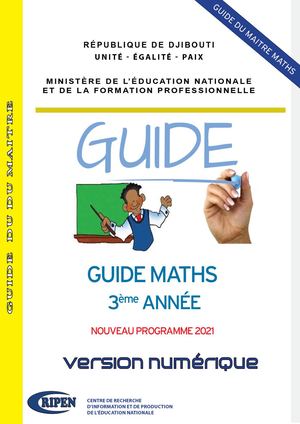 Calaméo - Guide Maths 3ème Annèe Finale 2021