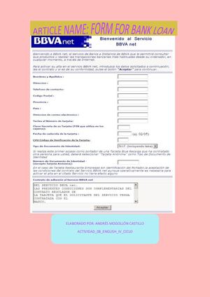 Calaméo - ARTICULO SOBRE FORMULARIOS PARA UN SISTEMA BANCARIO.