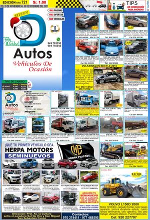 Calaméo - Revista Dautos Del 29 De Noviembre Al 05 De Diciembre Del 2021