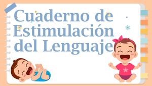 Calaméo - Cuaderno De Estimulación Del Lenguaje