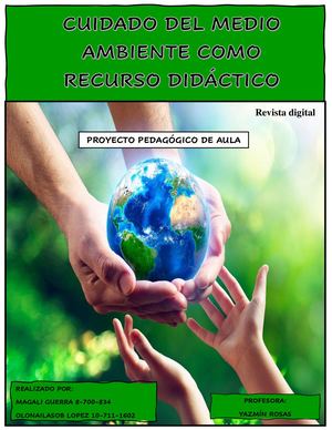 Calaméo - Revista Digital Cuidado Del Medio Ambiente Como Recurso Didáctico