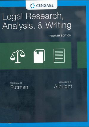 Calaméo - Legal research, analysis, and writing