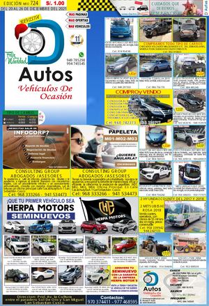Calaméo - Revista Dautos Del 20 Al 26 De Diciembre Del 2021
