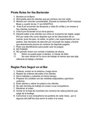 Calaméo - Bar Rules