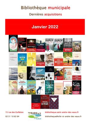 Calaméo - JANVIER 22 - NOUVEAUTÉS