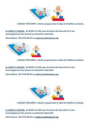 Calaméo - Bouge Ton Corps Flyers