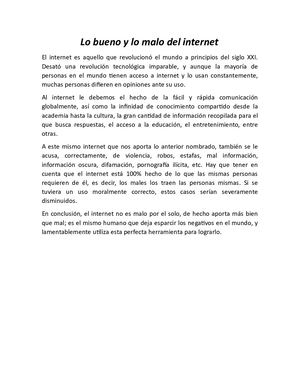 Calaméo - Lo Bueno Y Lo Malo Del Internet