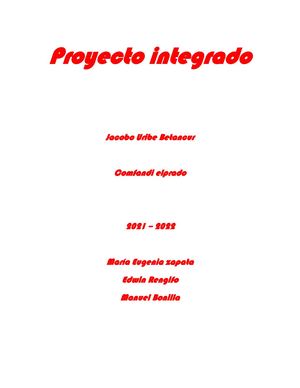 Calaméo - Proyecto Integrado