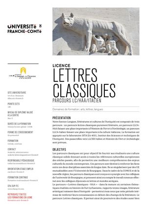 Calaméo - Lettres Classiques