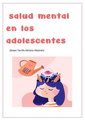 Calaméo - Salud Mental En Los Adolescentes