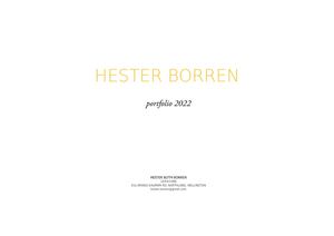 Calaméo - Portfolio Hester Borren English 2022