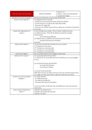 Calaméo - Note De Cadrage
