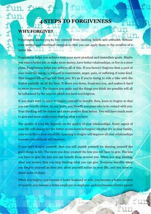 Calaméo - Four Steps To Forgiveness Room#1 5to E