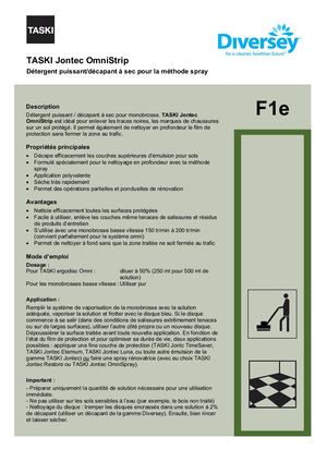 Calaméo - Ft Jontec Omnistrip Diversey
