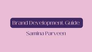Calaméo - Brand Development Guide Samina Parveen