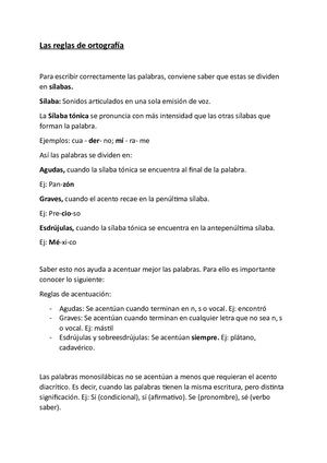 Calaméo - Reglas De Ortografía