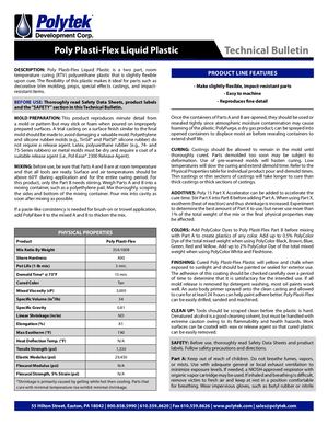 Calaméo - Polytek TB Plasti Flex 5 5 2021