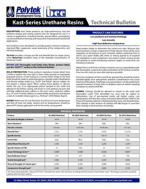 Calaméo - Polytek TB Kwik Kast 5 5 2021