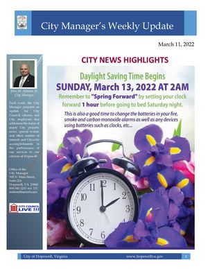 Calaméo - Weekly Update March 11, 2022