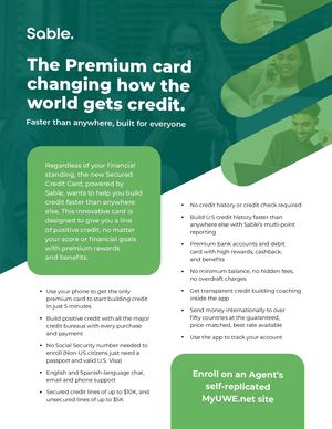 Calaméo - Secured Card Sable Flyer