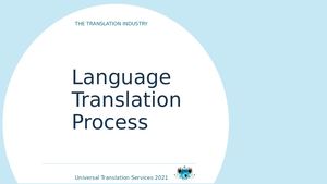 Calaméo - Language Translation Process
