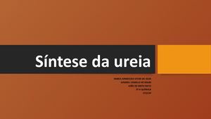 Calaméo - Síntese Da Ureia