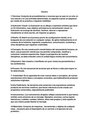 Calaméo - Glosario Taller Creativo De Diseño Visual