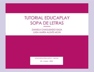 Calaméo - Tutorial Sopa De Letras